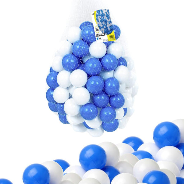 Ball Pit Balls 200 Pack Blue - Colorful Plastic Balls for Pool, Playin ...